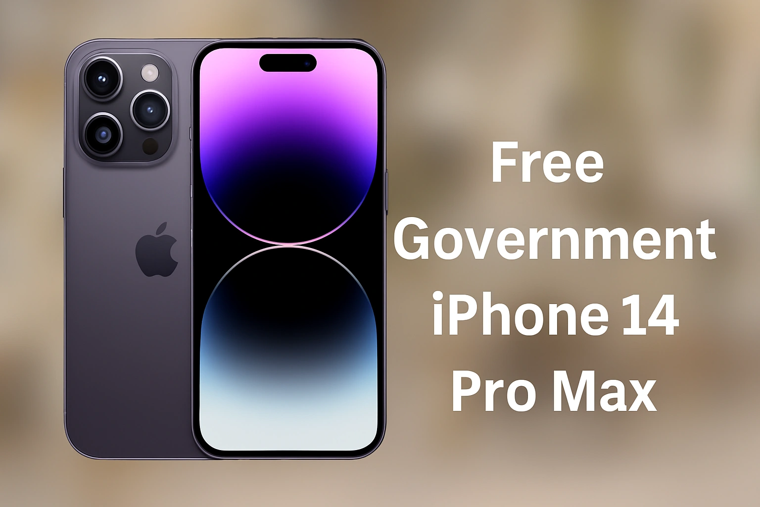 Apply Free iPhone 14 Pro Max - 2025